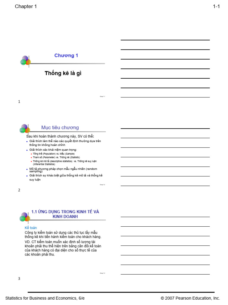 KT471 - Chap01 - Thong Ke La Gi | PDF