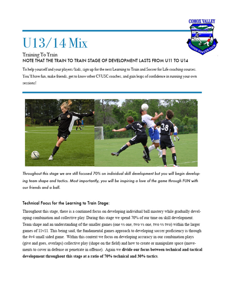 Division Development Focus U13-14 Mixed | PDF