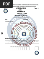 Math pp2 kcse 2024-1 | PDF