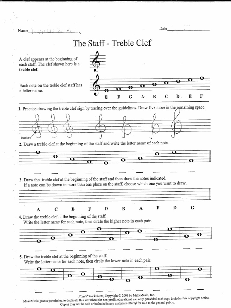 Music Packet 1 | PDF