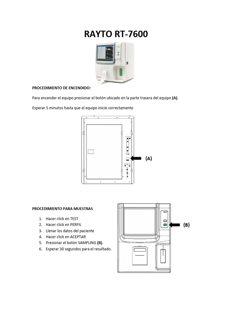 Rayto-Rt 7600 | PDF