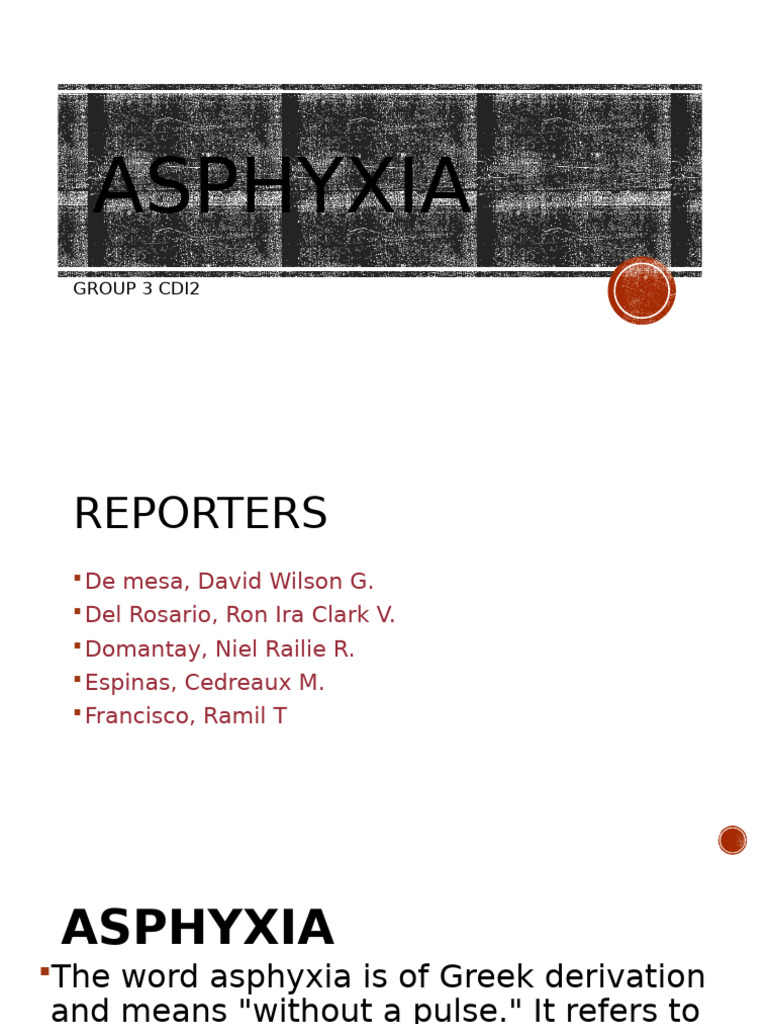 Group3 Asphyxia 2D | PDF