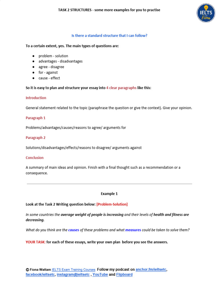 Writing Task 2 Course Day 10 Extra Examples | PDF | Prison | Obesity