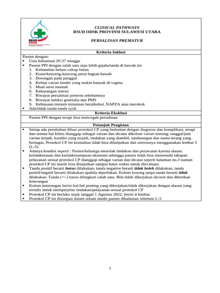 CLINICAL PATHWAYS-Amel | PDF