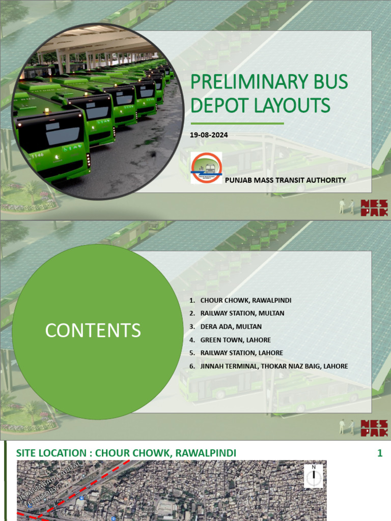2024-08-19 Pma Bus Depot Layouts | PDF