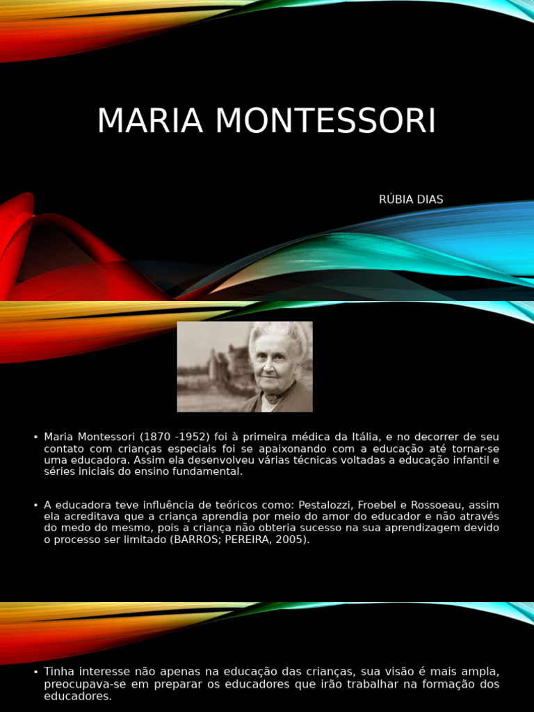 Maria Montessori | PDF