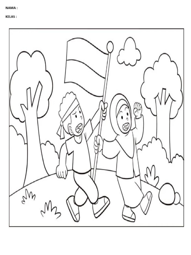 Sketsa Mewarnai | PDF