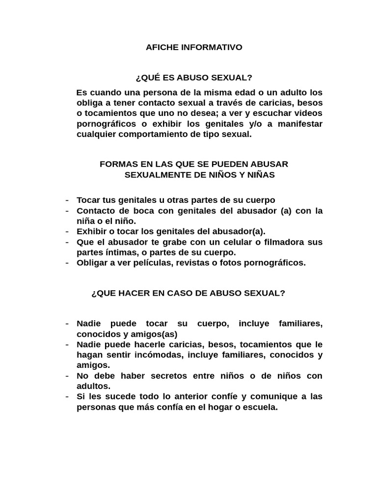Afiche Informativo y Flyer | PDF | Bienestar | Estilo de vida