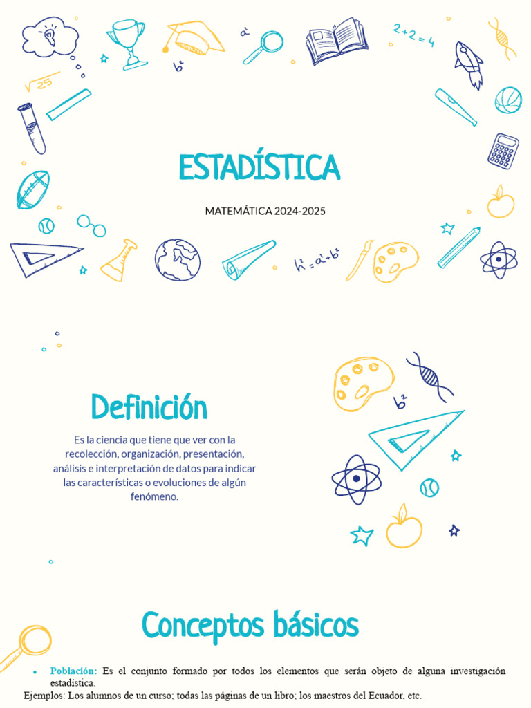 Estad Stica 8vo | PDF