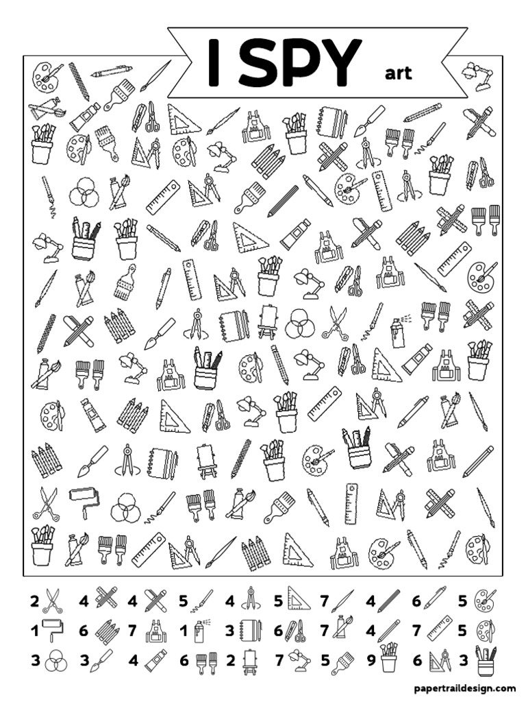 I Spy Art | PDF