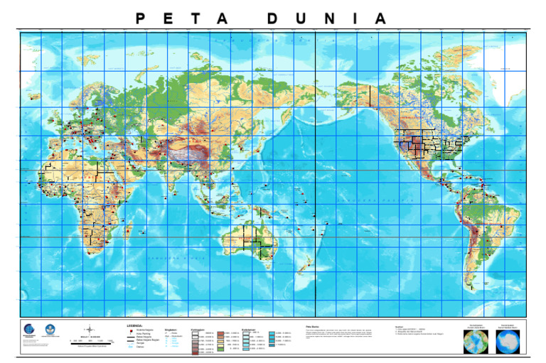01 Peta Dunia SMP | PDF