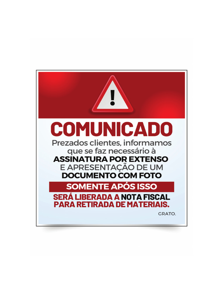 Comunicado | PDF