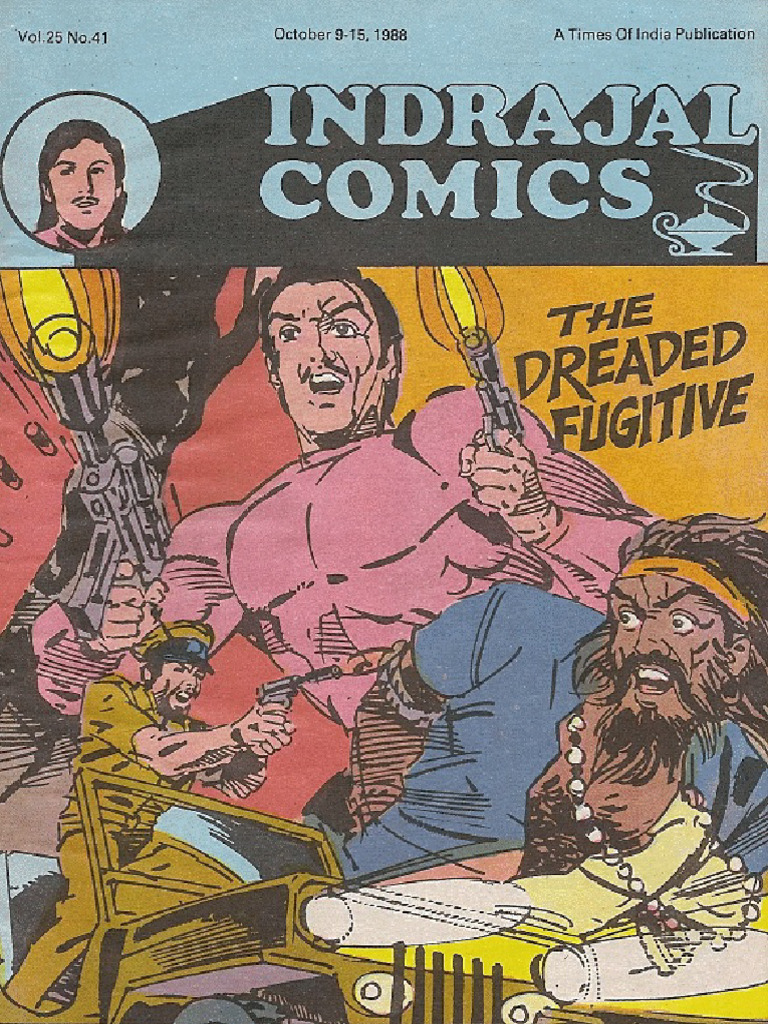 Indrajal Comics #745 v25n41 1988 Bahadur The Dreaded Fugitive c2c | PDF