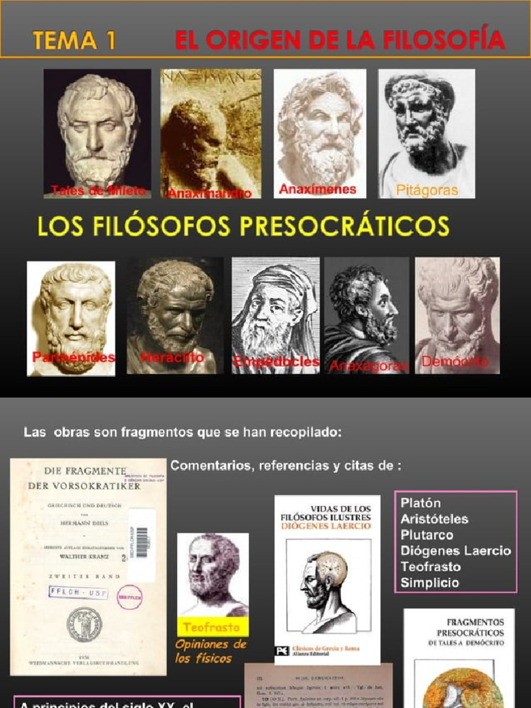 Filosofía Presocrática | PDF