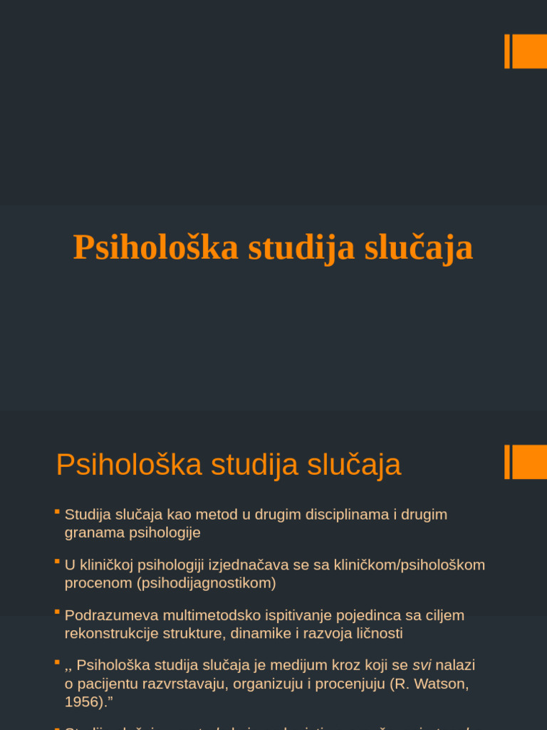Studija Slucaja1 | PDF