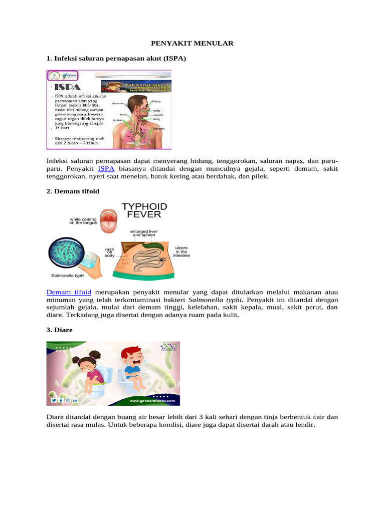 Penyakit Menular | PDF