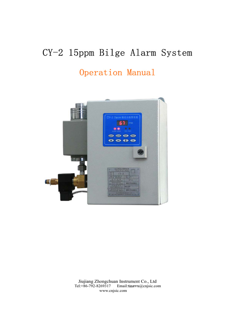 CY-2 Operation Manual - 看图王 | PDF