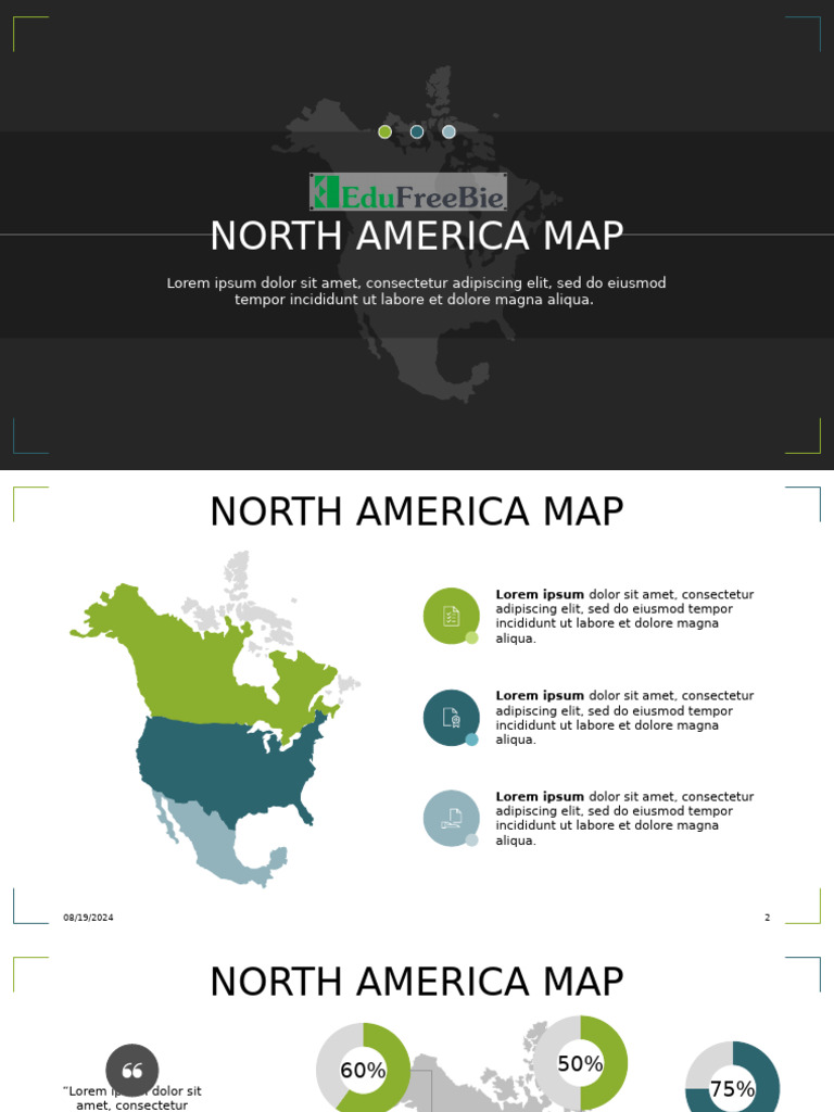 North America Map | PDF