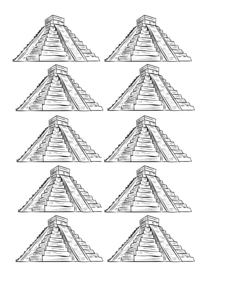 Recortes Maya para Collage | PDF