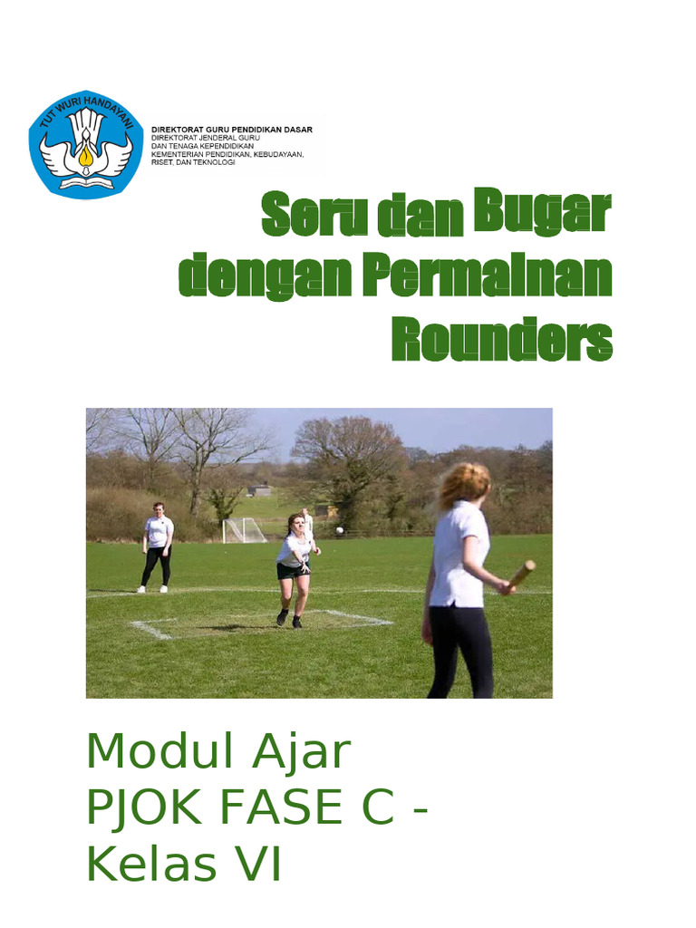 Modul Ajar Pendidikan Jasmani, Olahraga, Dan Kesehatan (PJOK) - Seru Dan Bugar Dengan Permainan ...