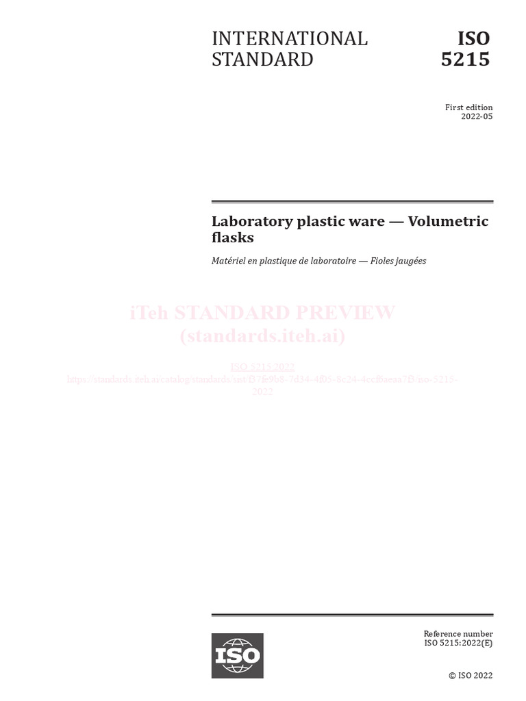 Iso 5215 2022 | PDF