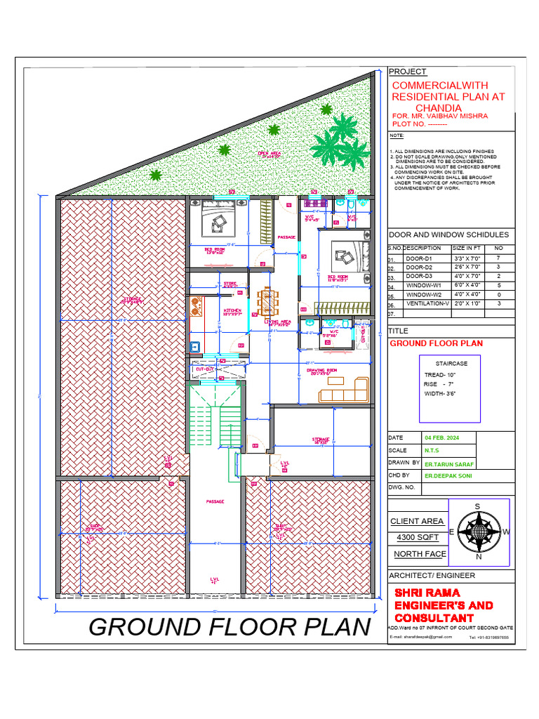 Vaibhaw Ji CHD Drawing 1 | PDF