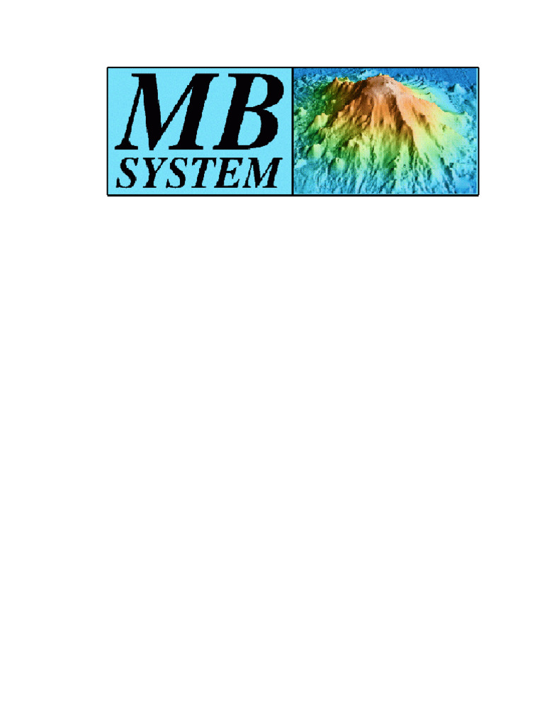 MB System Manual | PDF