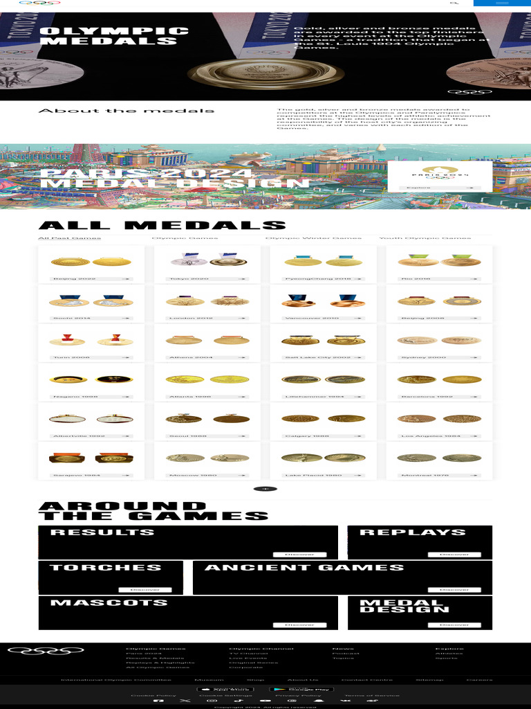 Olympic Medals - History, Design, Photos | PDF