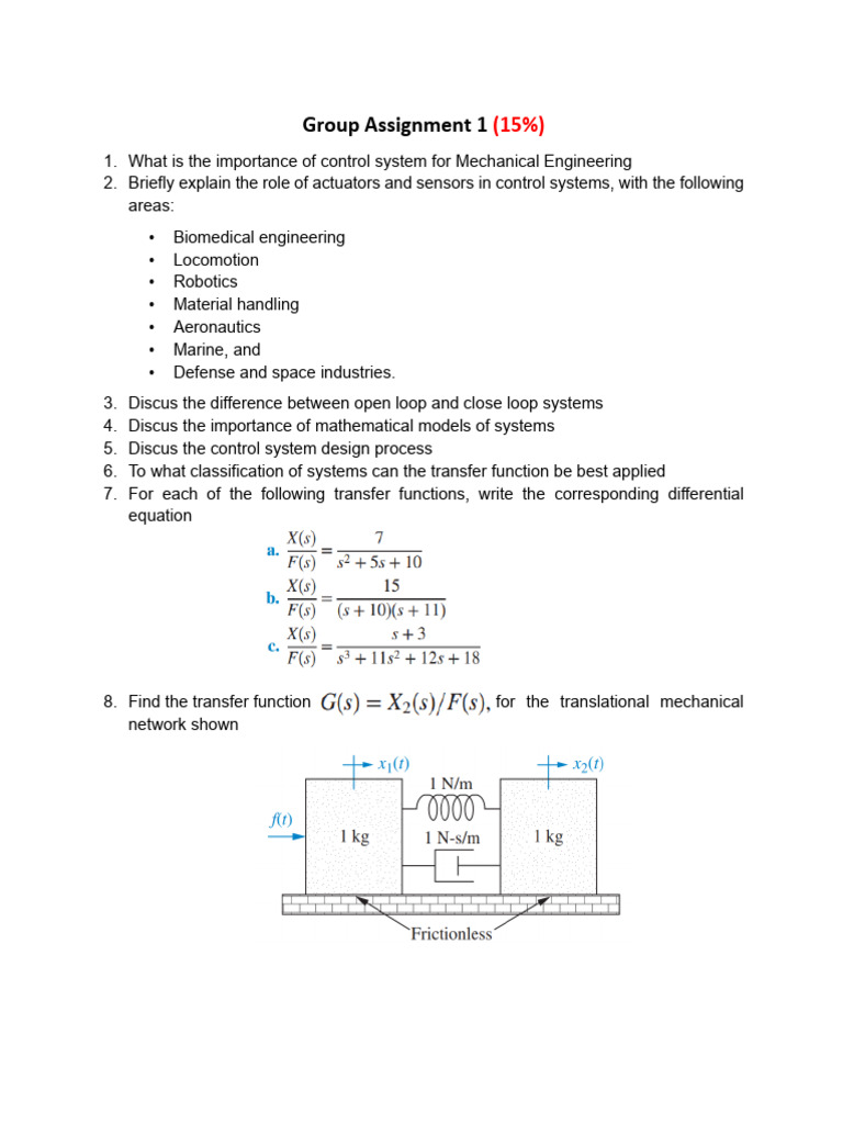 Group Assignment 1 | PDF