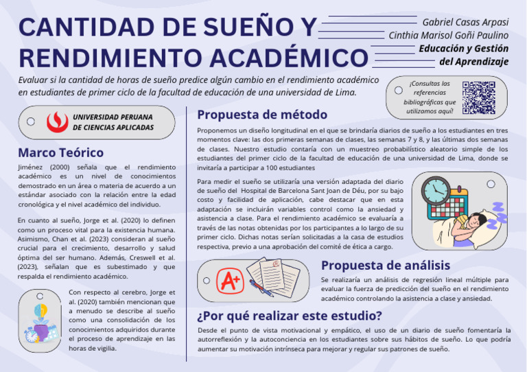 Sueño y Rendimiento Académico. | PDF