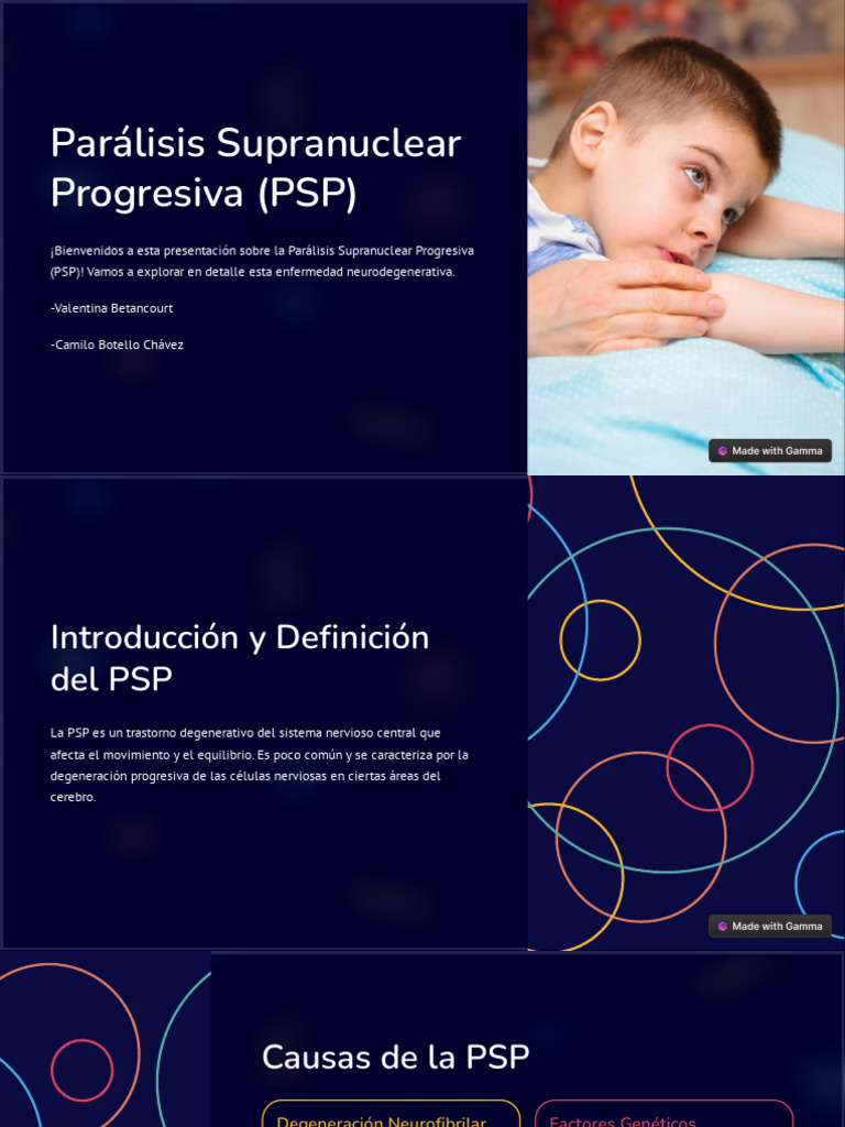 Paralisis Supranuclear Progresiva PSP | PDF | Terapia física ...