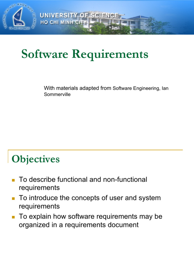 LN05 - Software Requirements | PDF