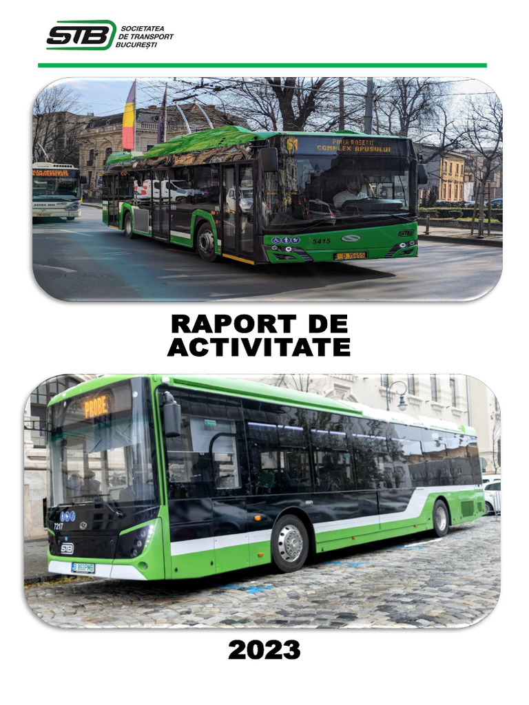 Raport Activitate STB 2023 | PDF