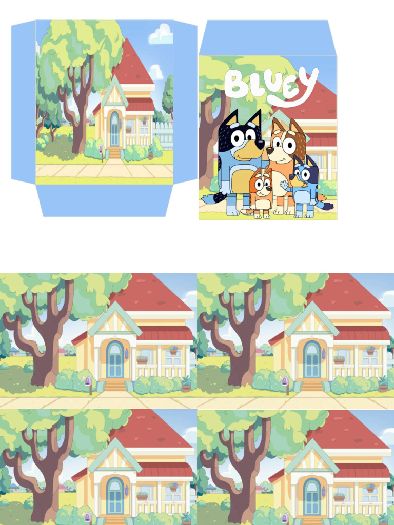Sobres Bluey | PDF