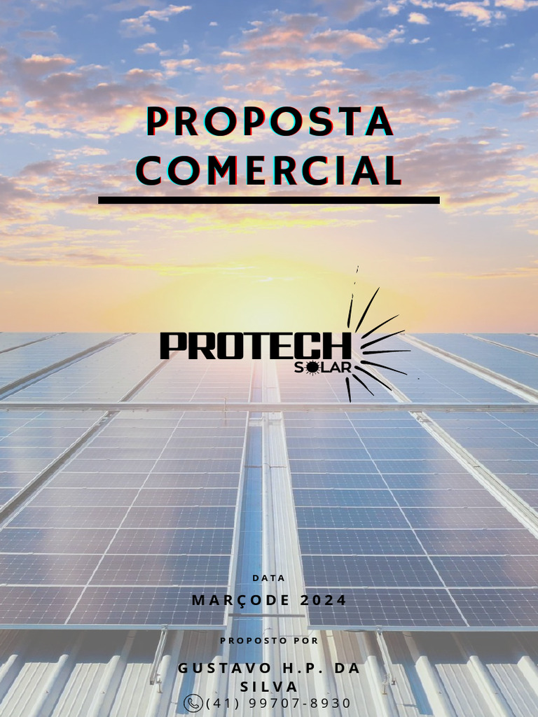 Protech Solar - Pastor Fabio de Oliveira Pimenta | PDF