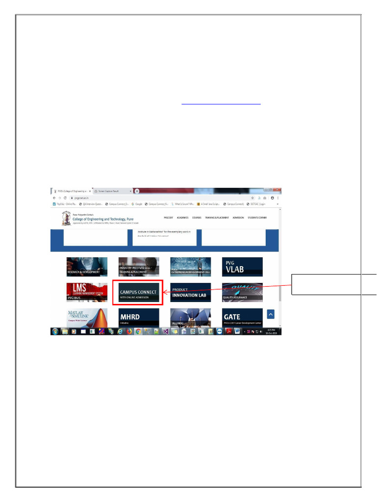 PVG COET Admission Process Guide | PDF | Software | Career & Growth