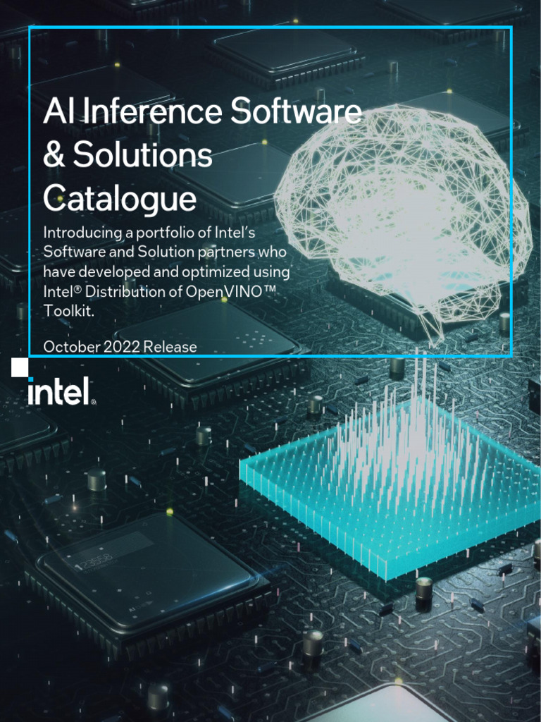 Ai Inference Software Solutions Catalogue 2022 | PDF | Computer Vision | Computers