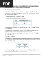 AP Chemistry Unit 8 Progress Check MCQ | PDF | Ph | Acid
