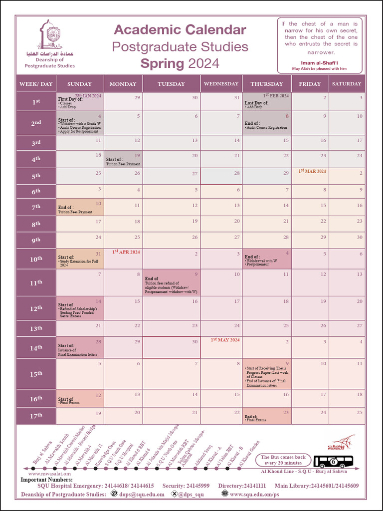 Academic Calendar | PDF
