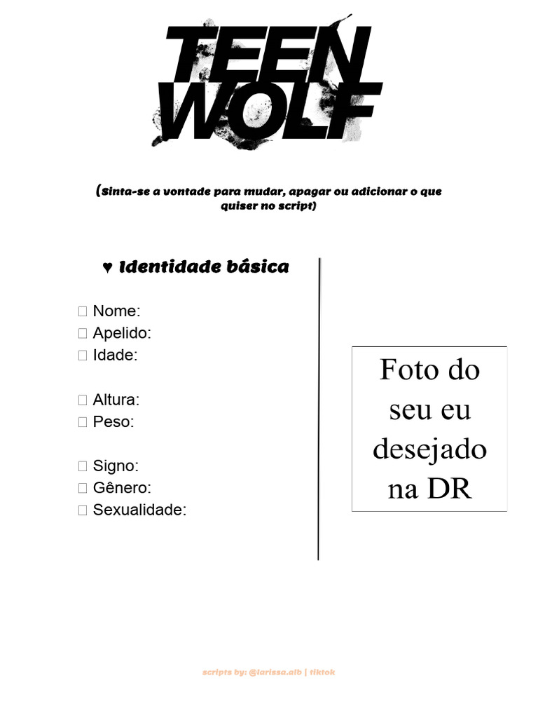 Script Teen Wolf | PDF