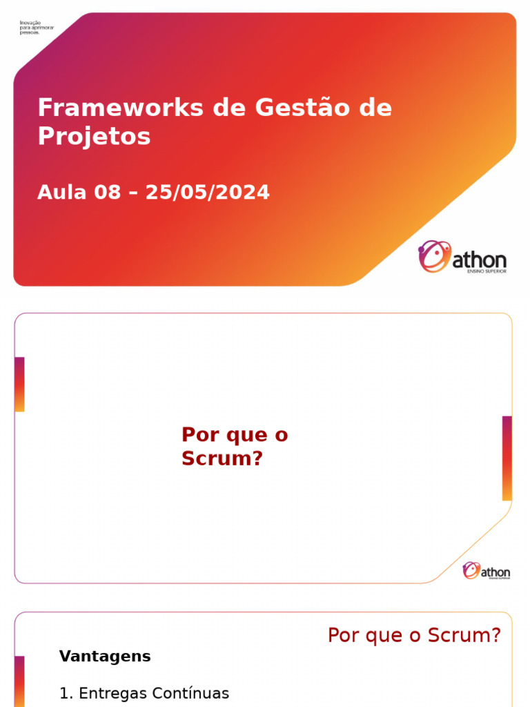 Aula 08 Metodologias Ageis | PDF