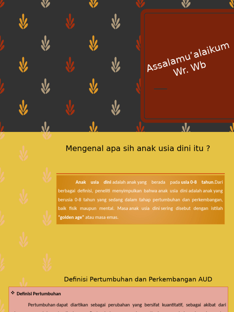 PPT Pertumbuhan Dan Perke | PDF