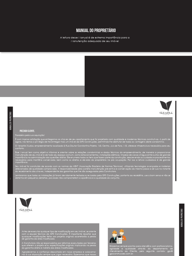 Manual Versatille | PDF