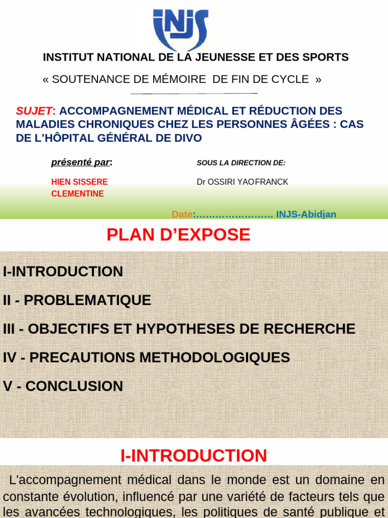 Présentation de Mémoire | PDF