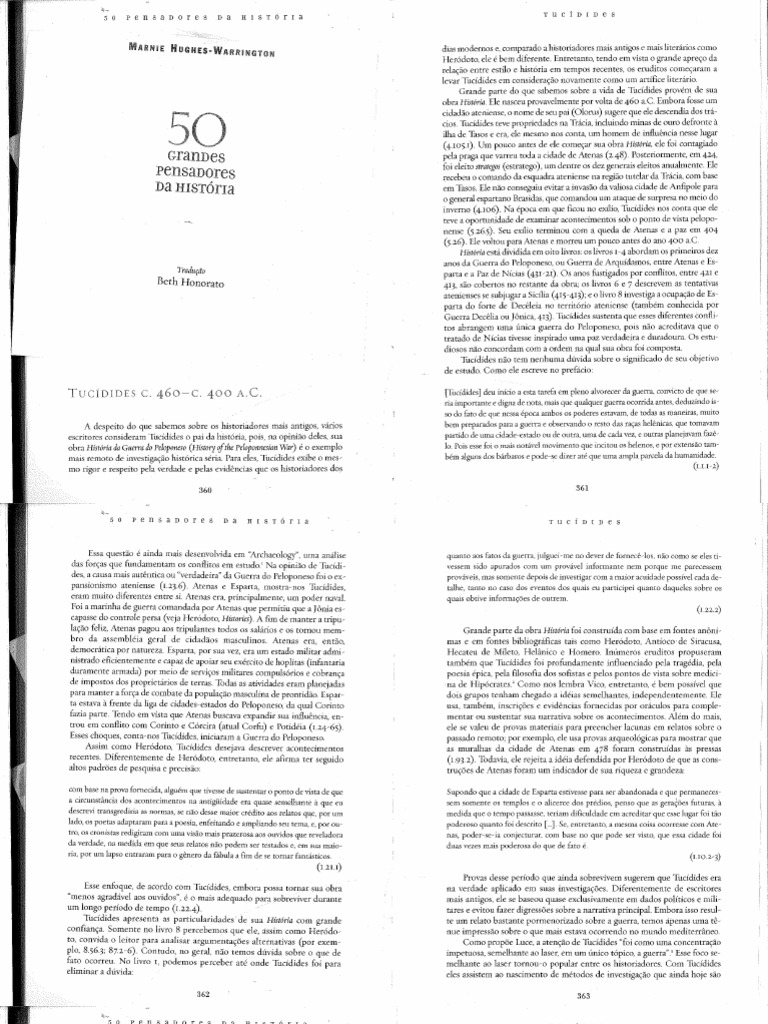 50 Grandes TUCIDIDES | PDF