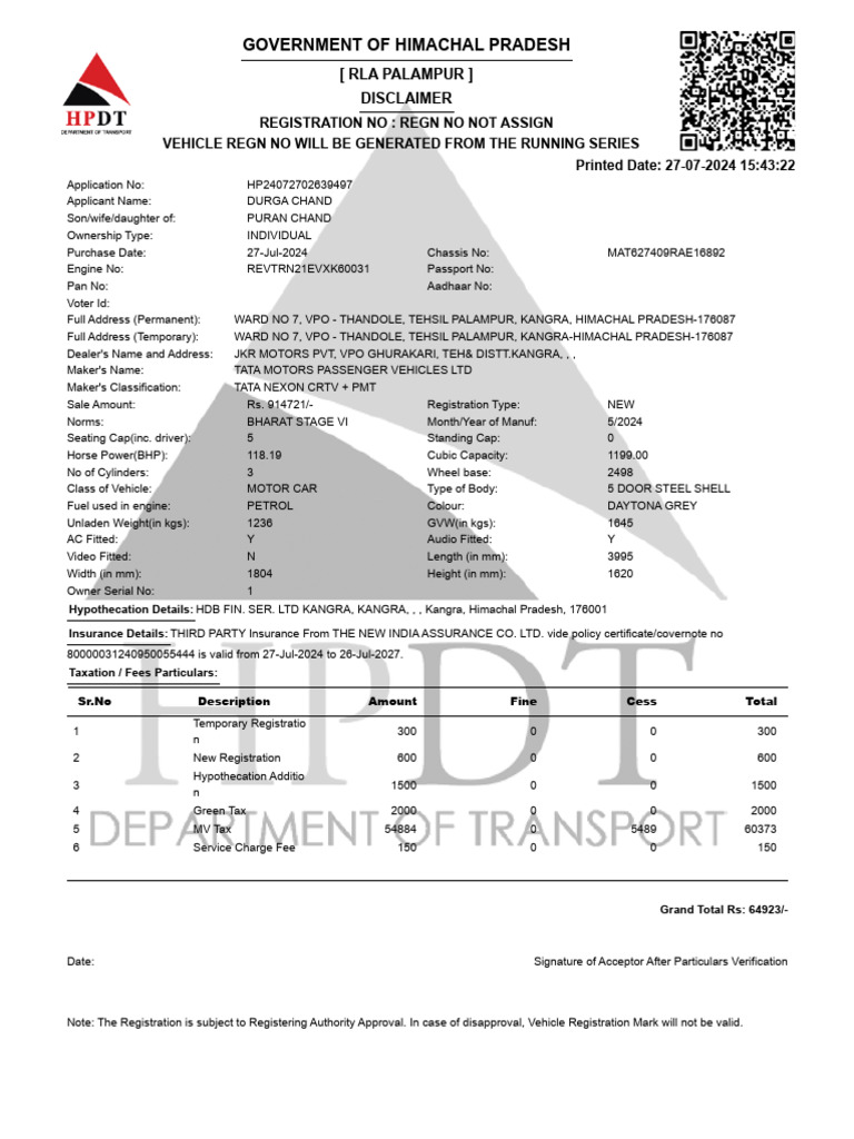 Vahan - Parivahan.gov - in Vahan Vahan Ui Reports ...