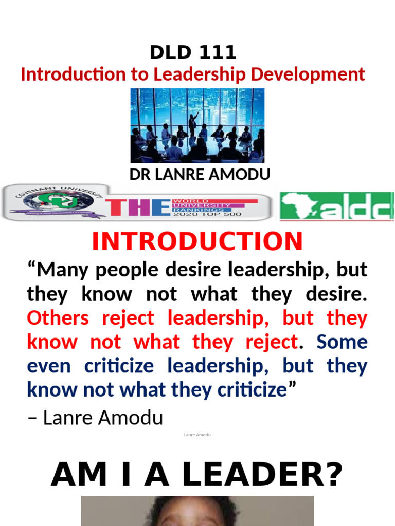 DLD 111 Introduction | PDF