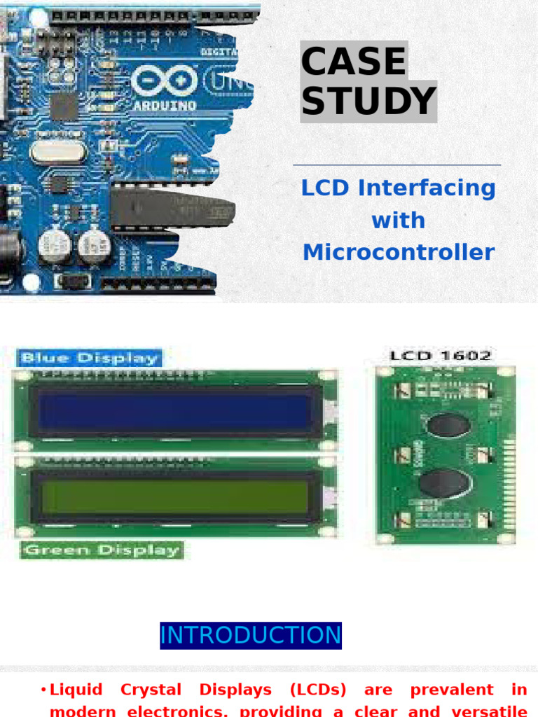 Case Study of Microcontroller | PDF