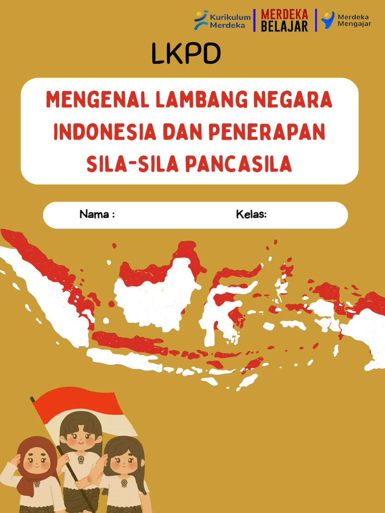 LKPD Lambang Negara Dan Penerapan Nilai-Nilai Pancasila | PDF