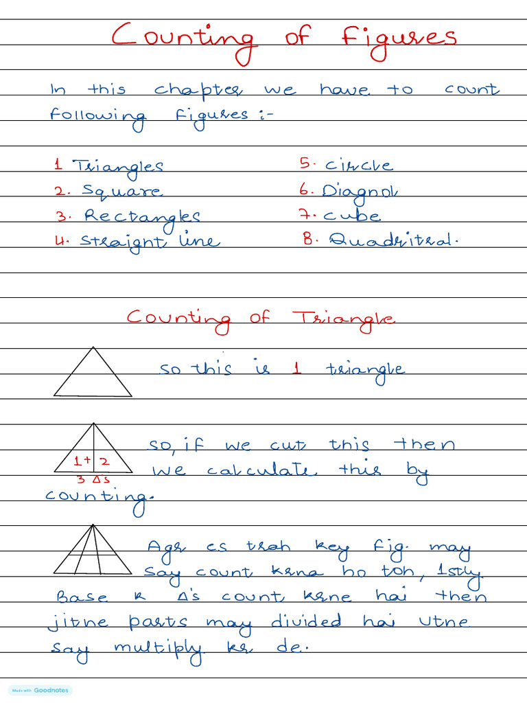 Counting of Figure | PDF
